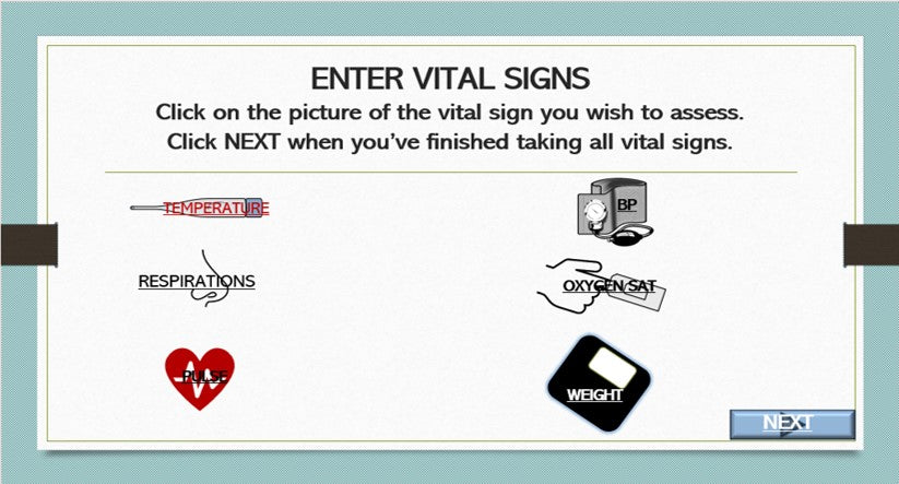 BanderSimz® FREE DEMO - Digital Simulation Game - Vital Signs – hoonii